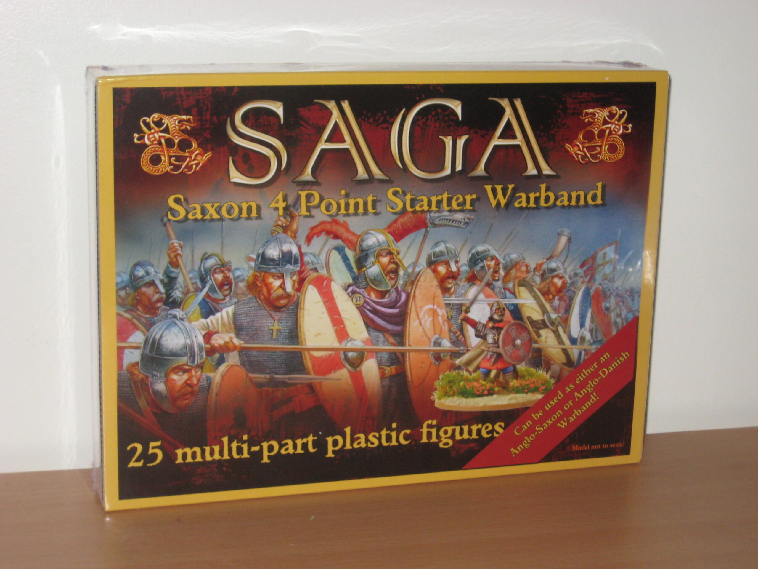 SAGA Plastic Starter Army- Saxon 4 Point Starter Warband - War Game ...